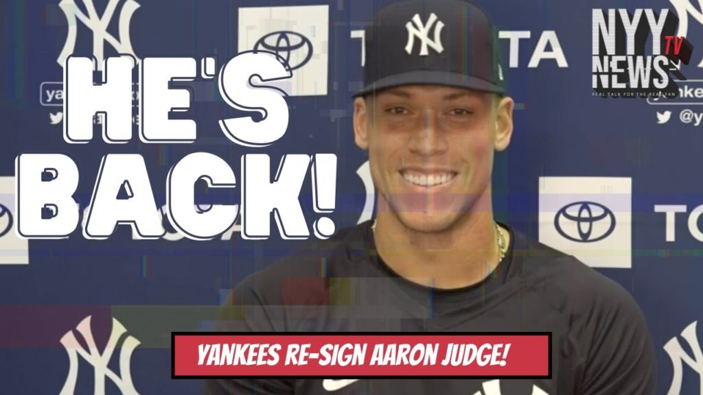 BREAKING NEWS: AARON JUDGE IS A NEW YORK YANKEE! - NYY.NEWS