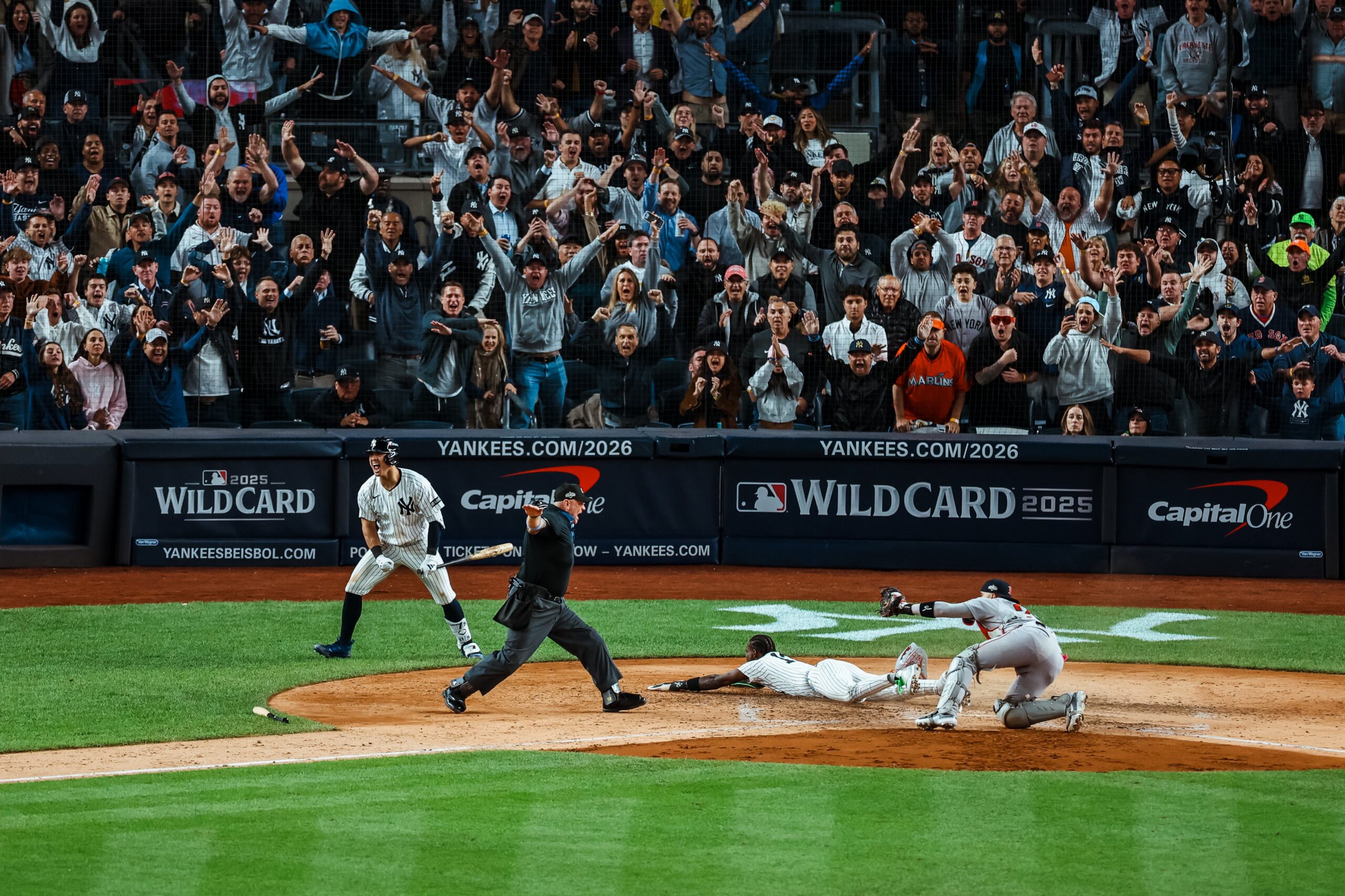 Yankees Survive the Red Sox, Force Game 3 at the Bronx — Jazz Chisholm Jr. Wills This Team Back ...